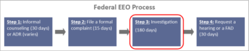 Federal EEO process: EEO investigation - Alan Lescht